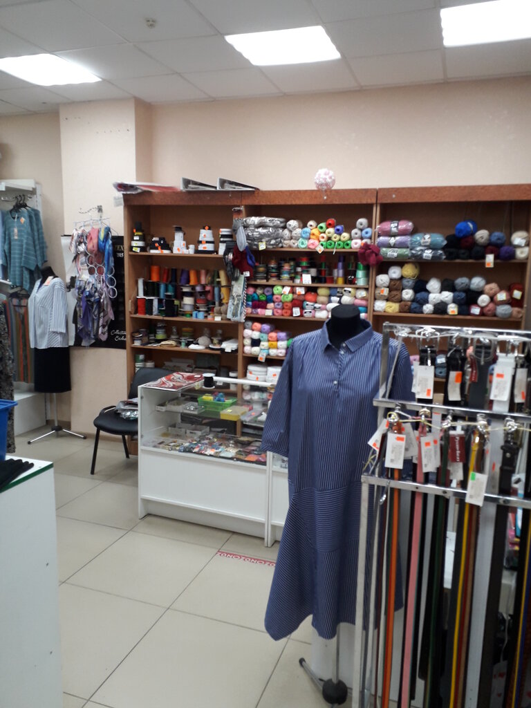 Giyim mağazası Shtory i rukodelie, Moskova, foto