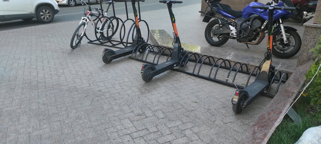 Bisiklet park yerleri Bicycle parking, Moskova, foto