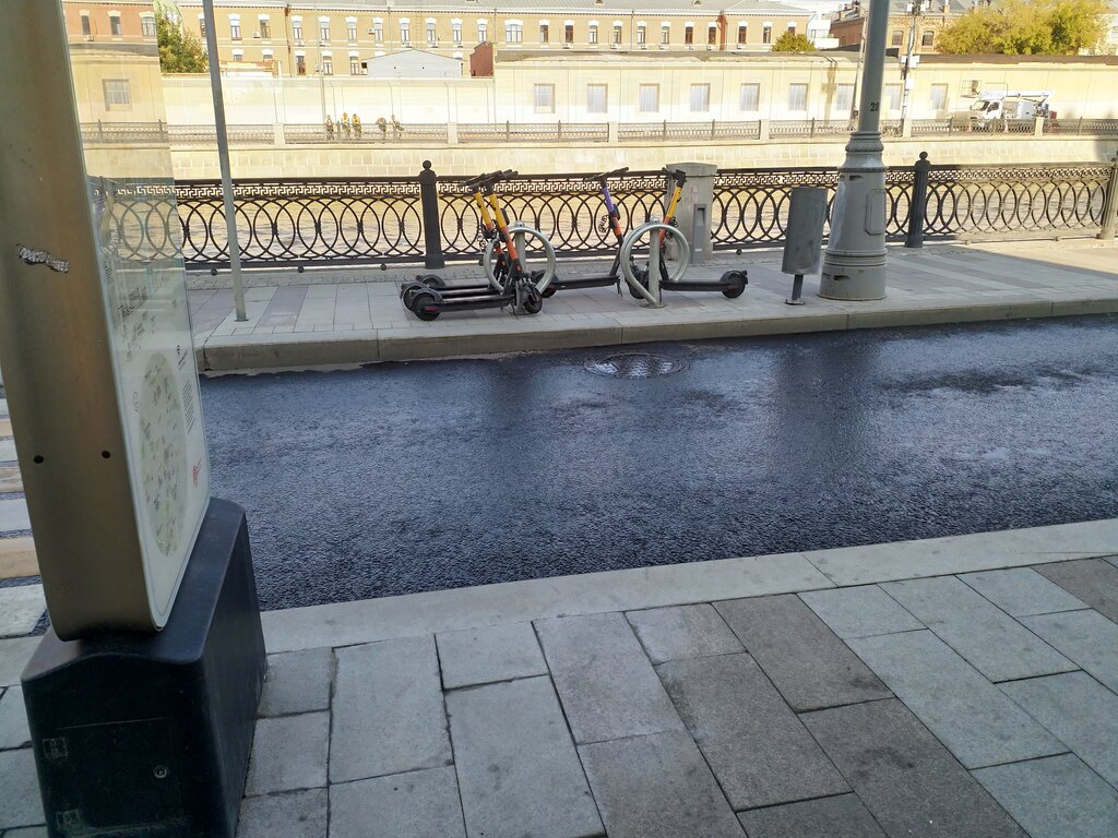 Bisiklet park yerleri Bicycle parking, Moskova, foto