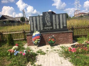 Воинам, погибшим в годы Великой Отечественной войны 1941-1945 гг (Tsentralnaya ulitsa No:51, selo Nosovaya), anıt, heykel  Nijegorodskaya oblastından