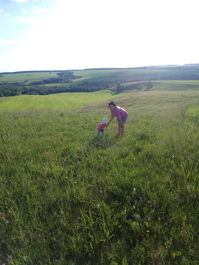 Dağ zirvesi Гора Тарлау, Başkurdistan, foto
