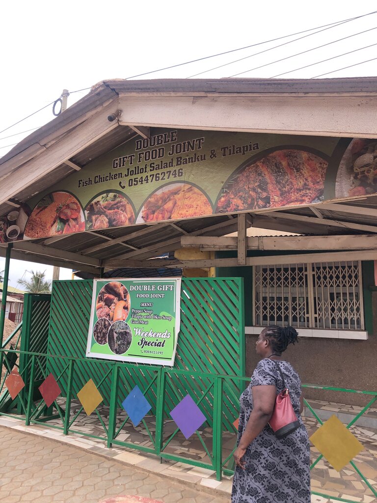 Kantin, yemekhane Double gift food joint, Dünya, foto