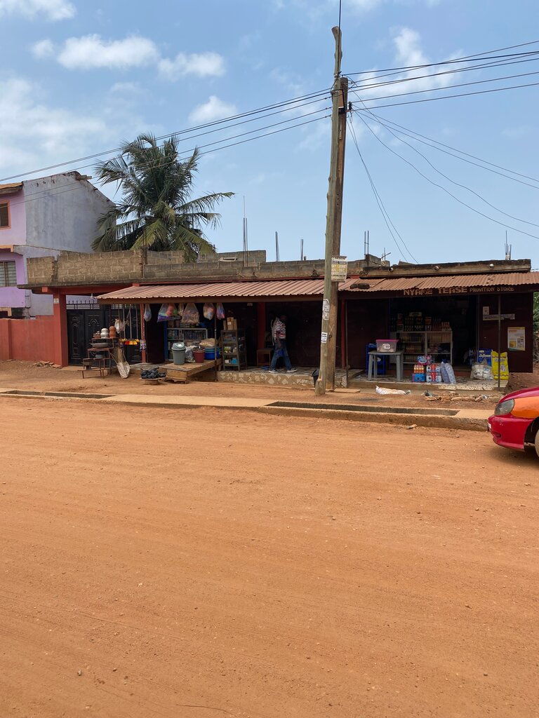 Market Nyame Tease Provision Store, Dünya, foto