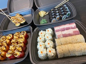 Sushi Set (Sireneviy Boulevard No:11А), suşi restoranı  Troitsk'ten