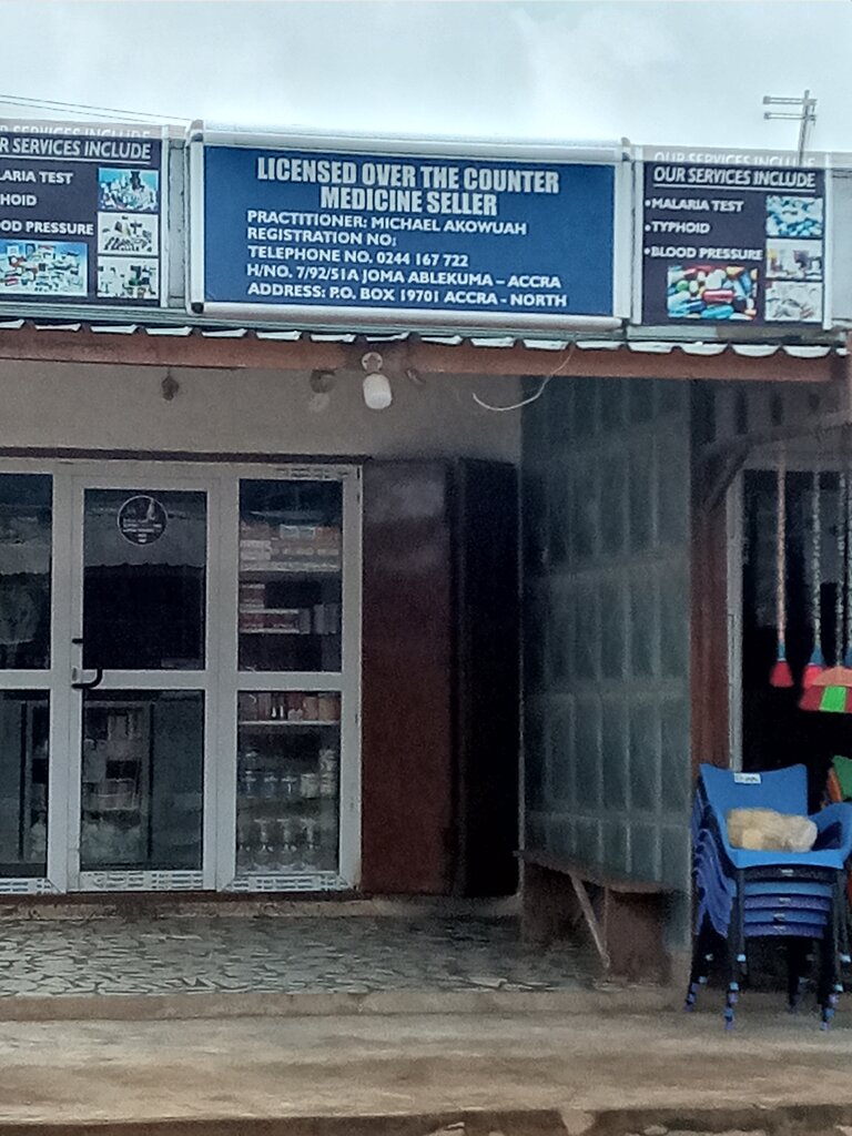 Eczaneler Michael Akowuah Pharmacy, Dünya, foto