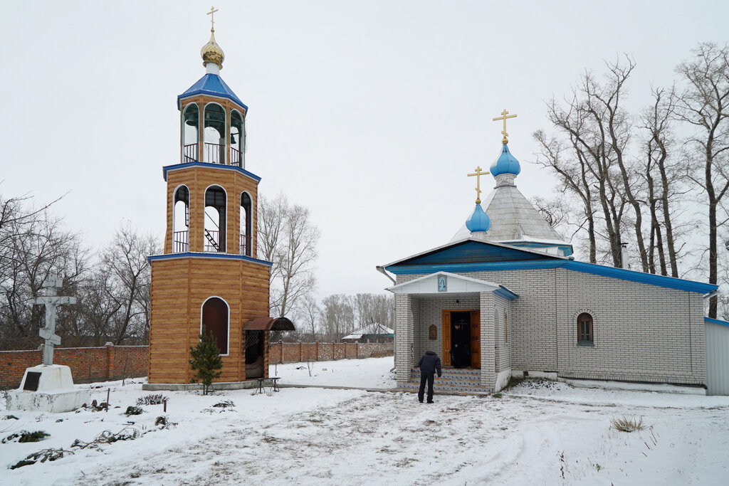 Ortodoks kiliseleri Храм Покрова Пресвятой Богородицы, Altayski krayı, foto