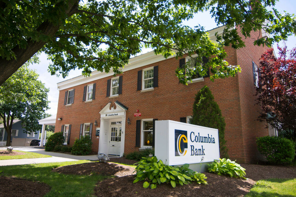 ATM'ler Columbia Bank, New Jersey Eyaleti, foto