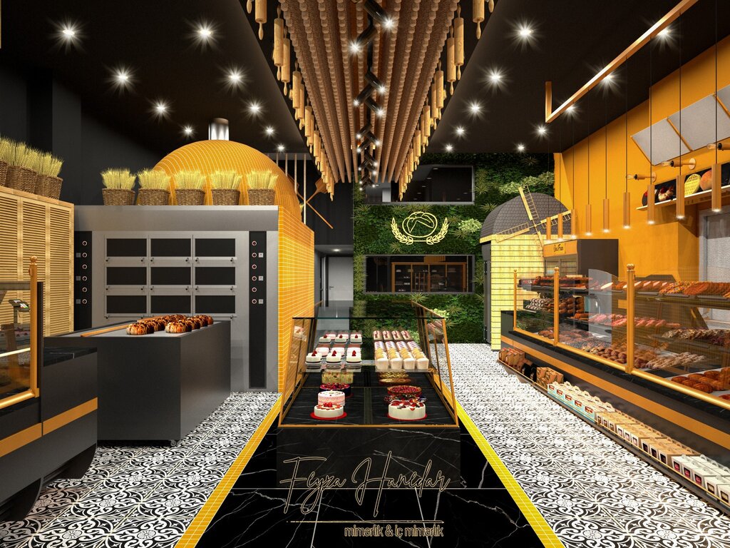 Ekmek fırını Ova Fırın, İstanbul, foto