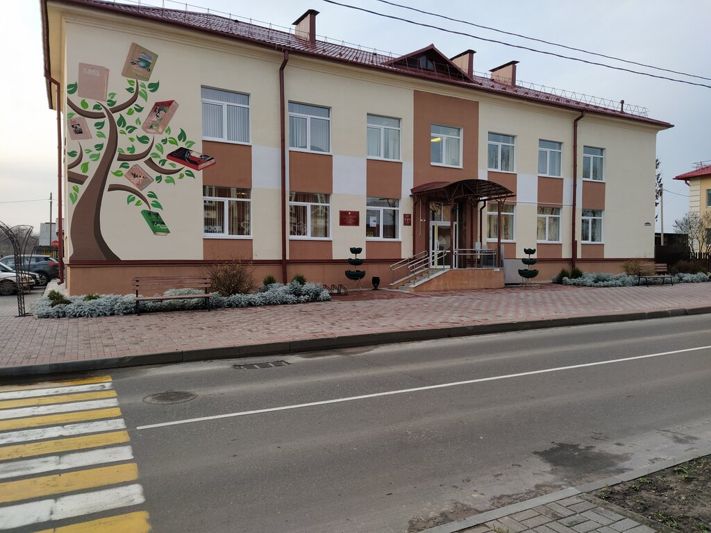 Kütüphaneler Central District Library of Vierchniadzvinsk, Verkhnedvinsk, foto