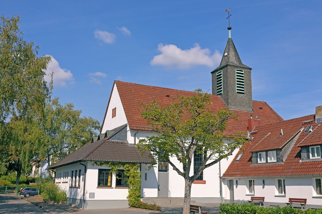 Dini dernekler Evangelische Kirche Mainz-Finthen - Evangelische Kirchengemeinde Finthen, Mainz, foto