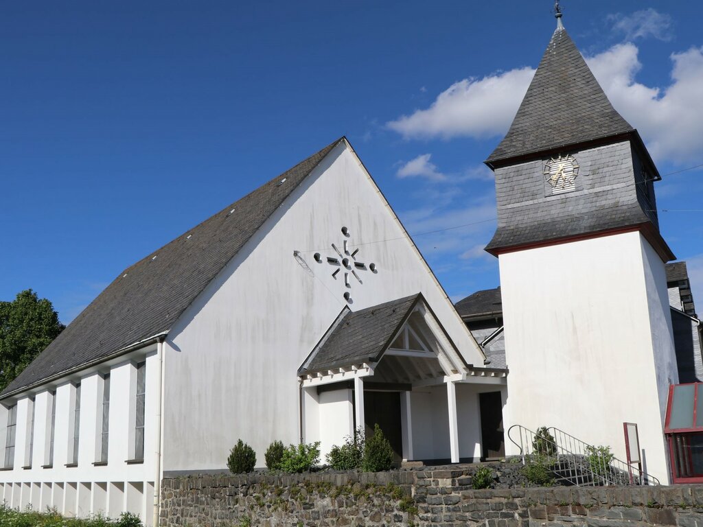 Dini dernekler Evangelische Kirche Hof, Renanya‑Palatinate, foto