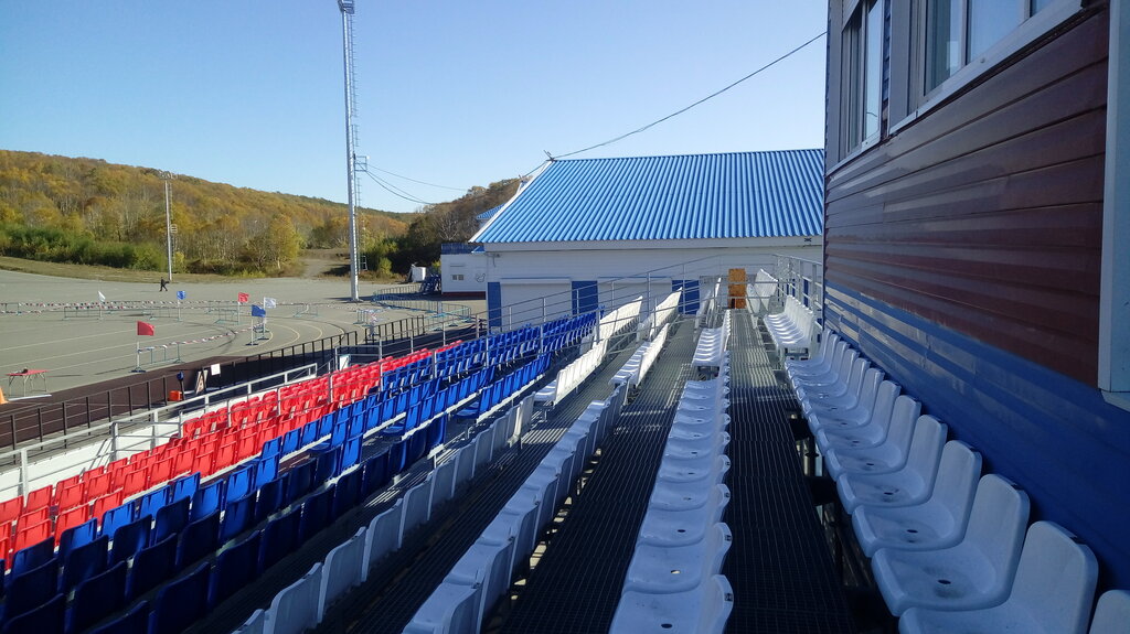 Kayak merkezleri Vitaliy Fatyanov Biathlon Complex, A Stand, Petropavlovsk, foto