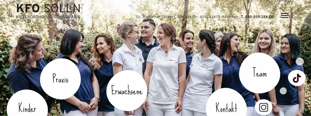Özel ağız ve diş sağlığı klinikleri ve muayenehaneleri Anna-Maria Madlener-Selbert Fachzahnärztin für Kieferorthopädie, Münih, foto