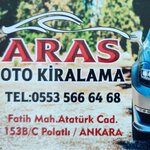 Aras Rent A Car (Ankara, Polatlı, Atatürk Cad., 153 B), oto kiralama  Polatlı'dan
