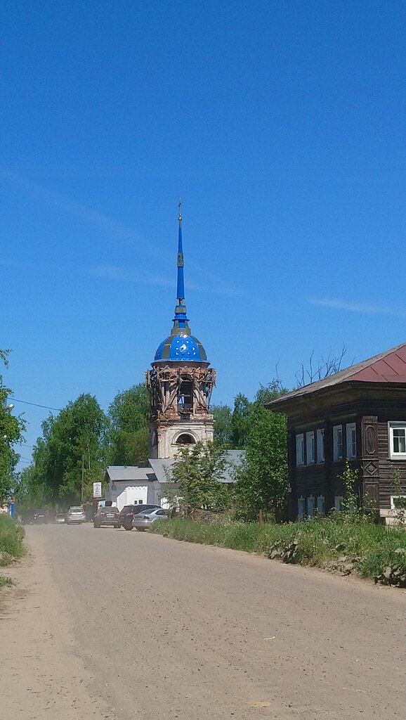Ortodoks kiliseleri Tserkov Pokrova Presvyatoy Bogoroditsy v Yamskoy Kirillovskoy Slobode, Vologda, foto