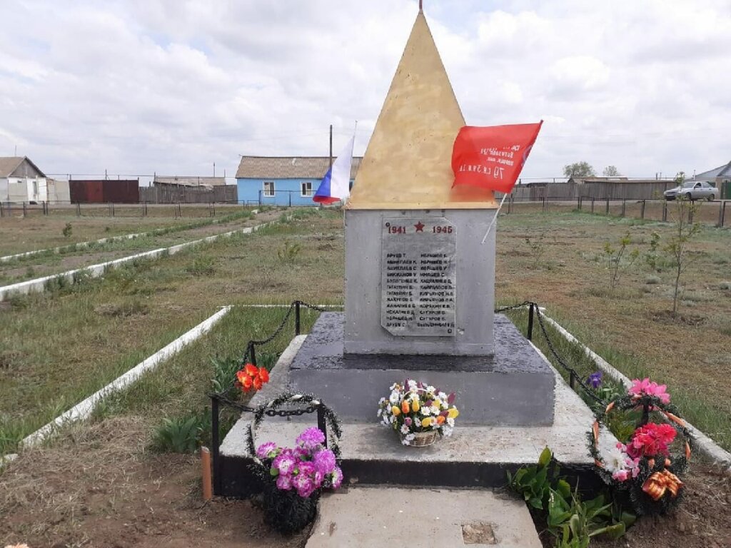 Anıt, heykel Обелиск, Saratovskaya oblastı, foto