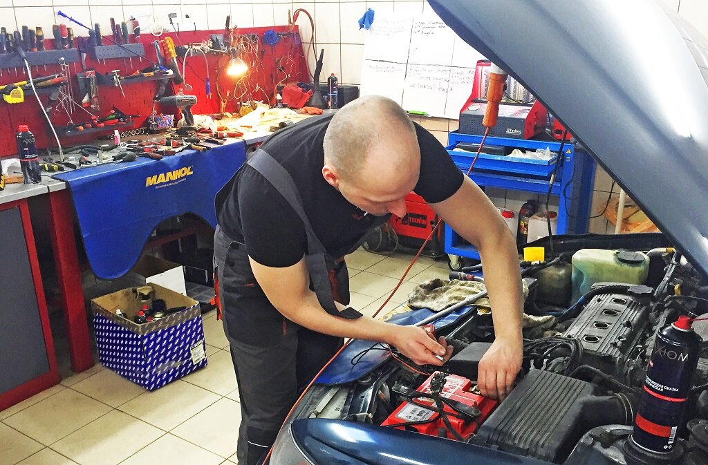 Otomobil servisi Autosuper, Moskova, foto