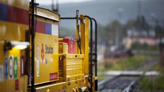 Otopark ve tamirhaneler Strukton Rail Sverige, Stockholm, foto