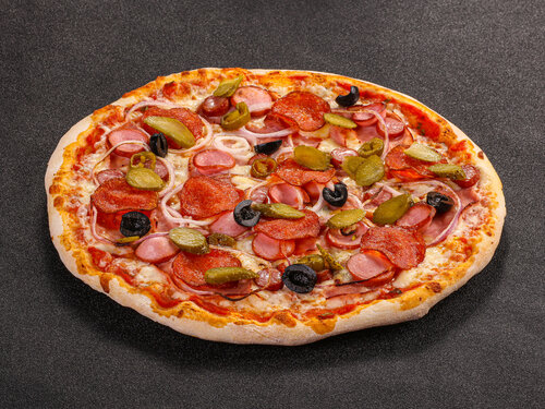 The village pizza store