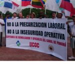 Itf Federación Internacional de los Trabajadores del Transporte (Panama, Plaza de la Independencia), sendikalar  Dünya'dan