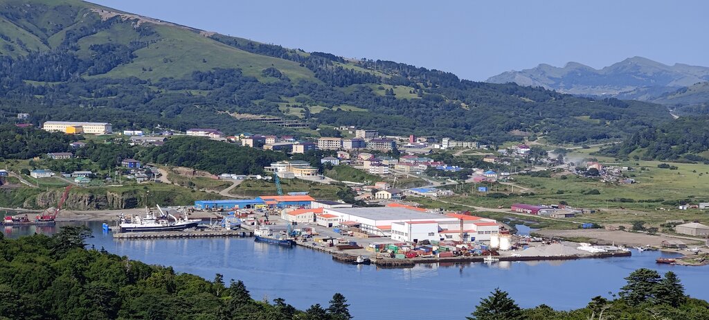 Deniz ve nehir iskeleleri Sea and river stations, Sahalin Bölgesi, foto