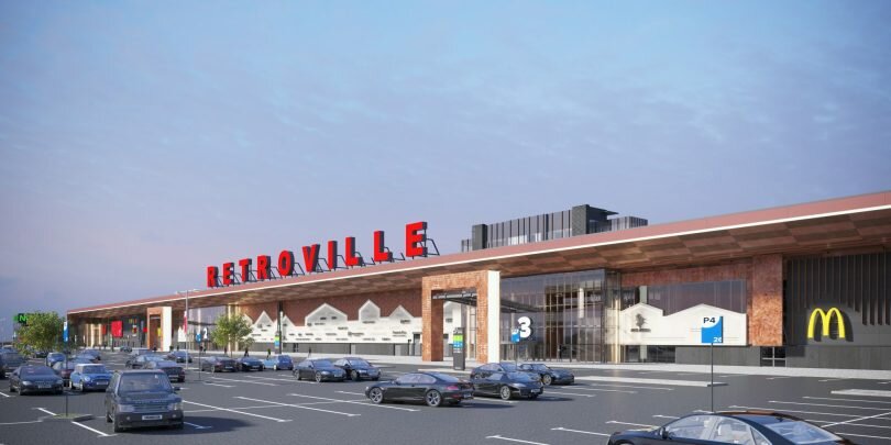Alışveriş merkezleri Retroville, Kiev, foto