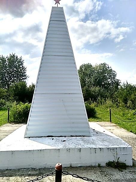 Anıt, heykel Участникам Великой Отечественной войны 1941-1945 гг., Krasnoyarski krayı, foto