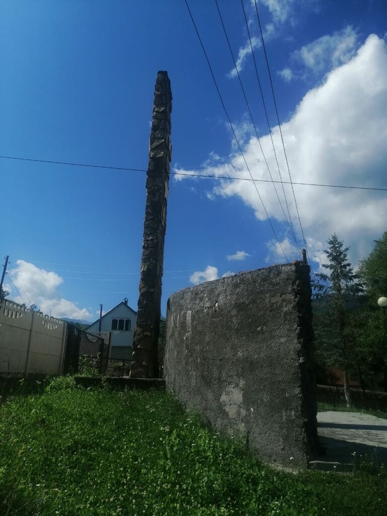 Anıt, heykel Погибшим в годы Великой Отечественной войны, Karaçay‑Çerkez Cumhuriyeti, foto