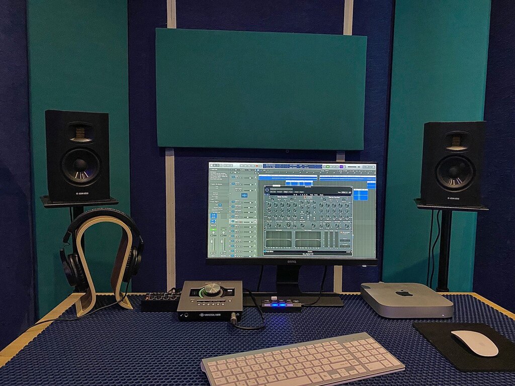 Ses kayıt stüdyoları Fiji Music Records, Moskova, foto