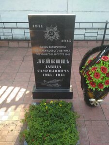 Могила советского воина Д.С. Лейкина (Tsentralnaya ulitsa No:3, derevnya Obraztsovo), anıt, heykel  Orlovskaya oblastından