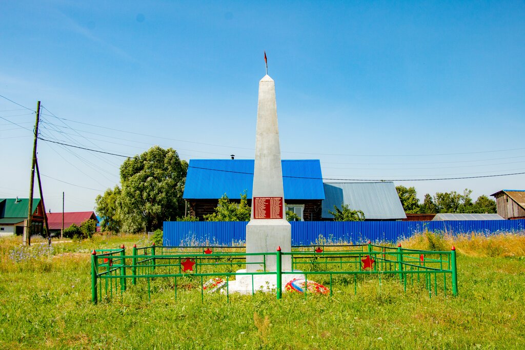 Anıt, heykel Мемориал ВОВ, Vladimirskaya oblastı, foto
