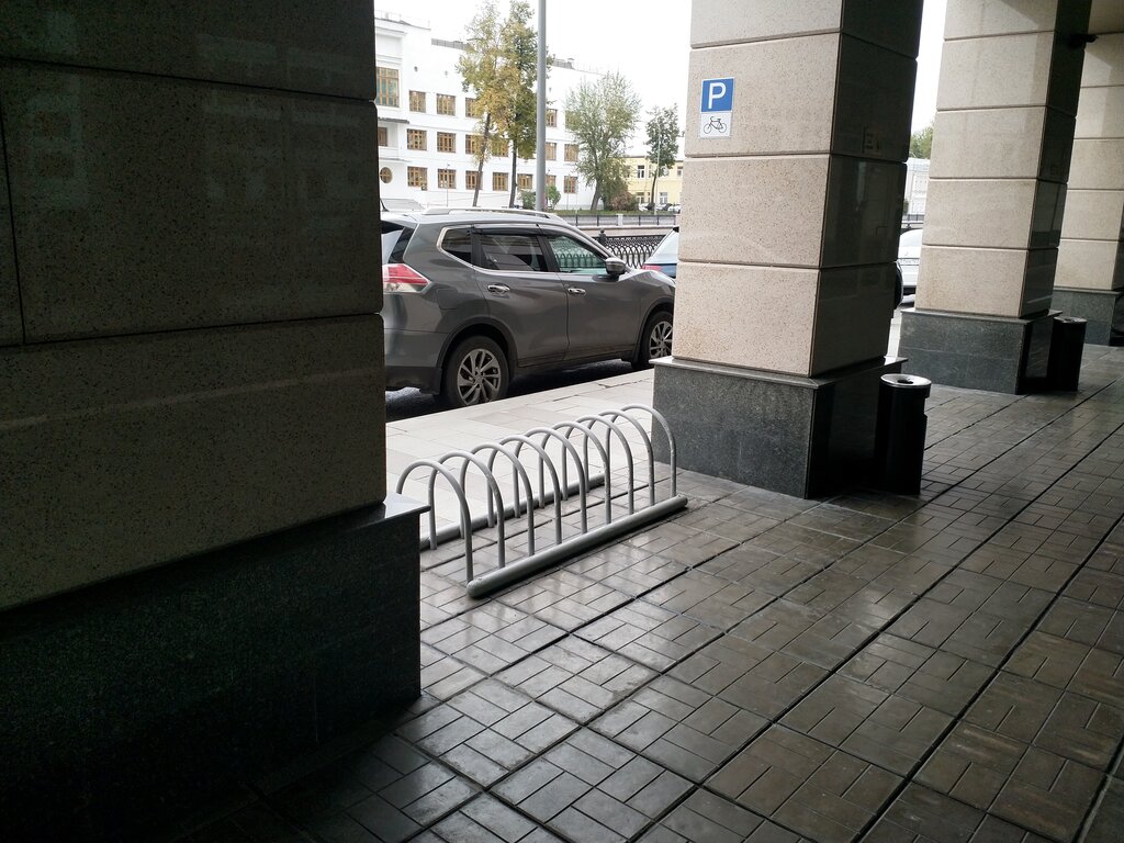 Bisiklet park yerleri Bicycle stand, Moskova, foto