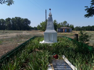 Мемориал Великой Отечественной войны (Rostov Region, Tarasovskiy District, Yefremovo-Stepanovskoye selskoye poseleniye, sloboda Aleksandrovka), anıt, heykel  Rostovskaya oblastından