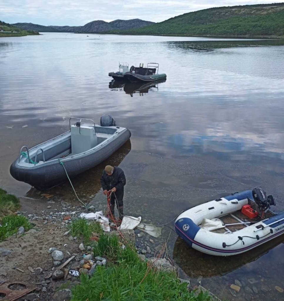 Resort oteller, tesisler База отдыха в Ура Губе, Murmanskaya oblastı, foto