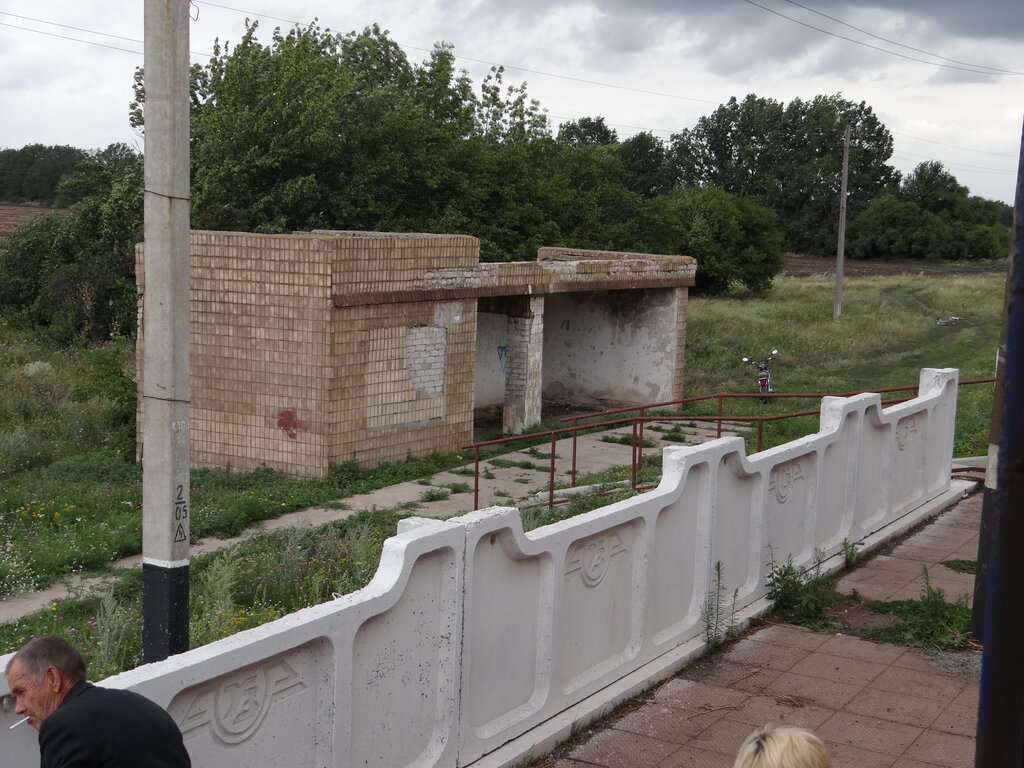 Tren istasyonu остановочный пункт 86 км, Dnepropetrovsk Bölgesi, foto