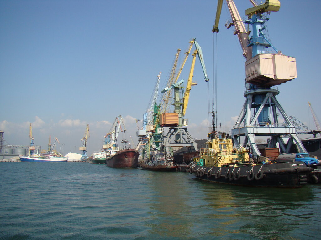 i̇skele, liman, gemicilik firmaları Berdyansky morskoy torgovy port, Berdyansk, foto