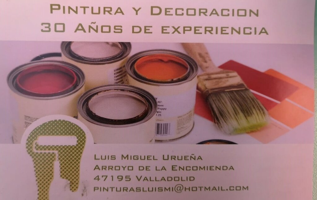 Boya ekipmanları Pinturas Y Decoración Luis Miguel Urueña, Kastilya ve Leon, foto