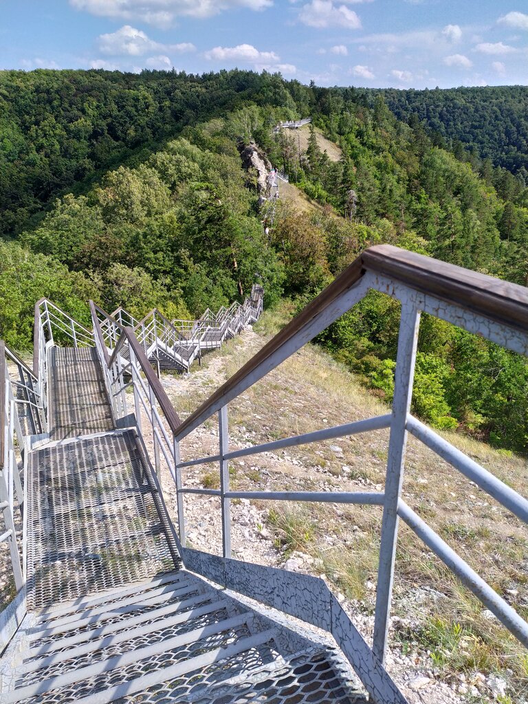 Dağ geçidi Чертов мост, Samarskaya oblastı, foto