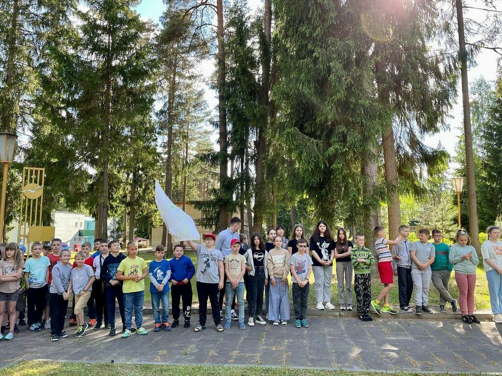 Yaz kampı Оздоровительный лагерь Березка, Vitebskaya oblastı, foto