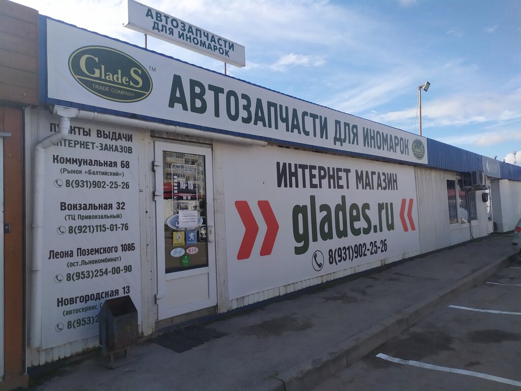 Otomobil yedek parçaları GladeS, Pskovskaya oblastı, foto