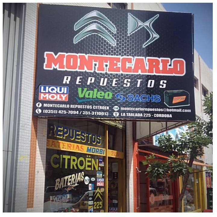 Oto aksesuarları Montecarlo Repuestos, Cordoba, foto