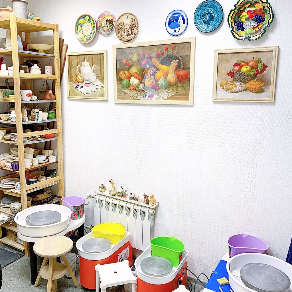 Sanat atölyeleri Hobby Ceramica, Moskova, foto