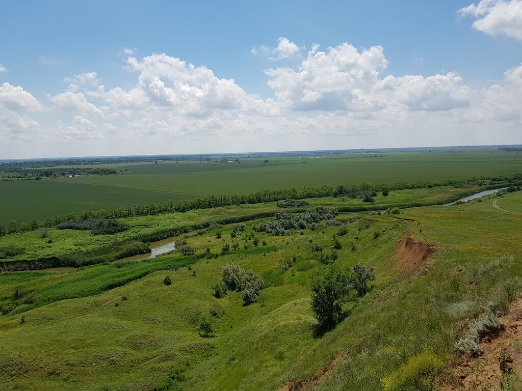 Turistik yerler Три хазарских кургана, Rostovskaya oblastı, foto