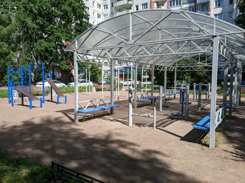 Spor alanı Спортплощадка, Saint‑Petersburg, foto