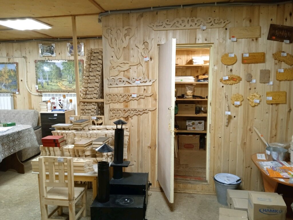 Hediyelik eşya mağazaları Резные изделия, Perm, foto