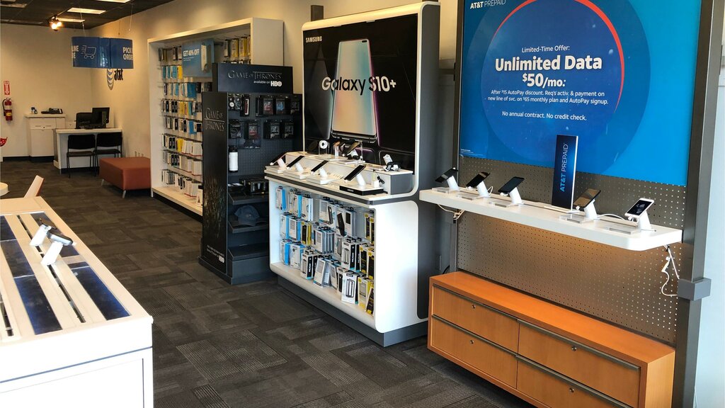 Cep telefonu ve aksesuarları satış mağazaları At&t Store, Missisippi Eyaleti, foto