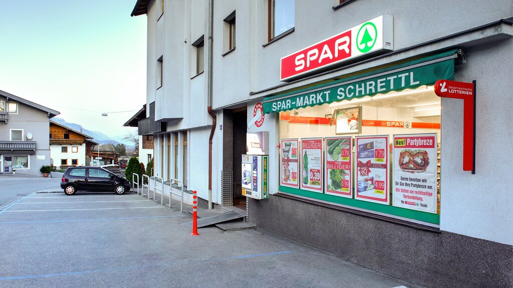 Süpermarket Spar Manfred Schrettl, Tirol, foto