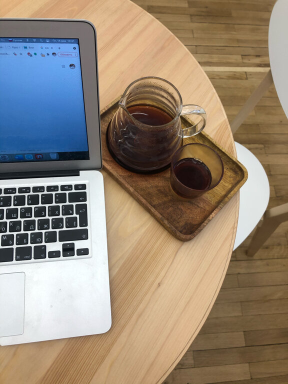 Kahve dükkanları Pnin cafe, Moskova, foto