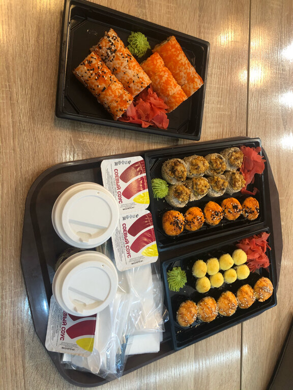 Hazır yemek teslim servisleri Суши Wok, Saint‑Petersburg, foto