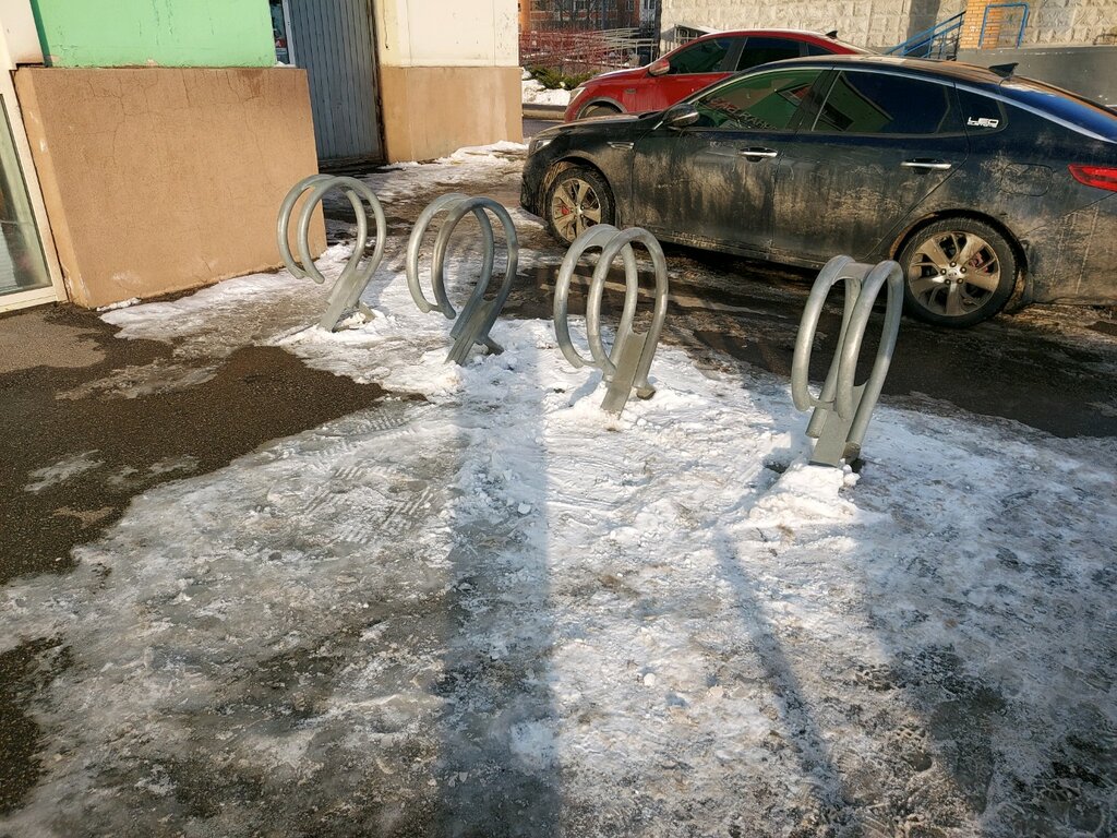 Bisiklet park yerleri Bicycle parking, Moskova, foto